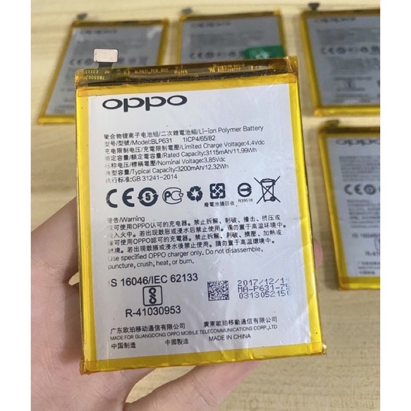 Pin OPPO F3 / F5 ( BLP 631 ) ZIN Hàng Cao Cấp. | Shopee Việt Nam