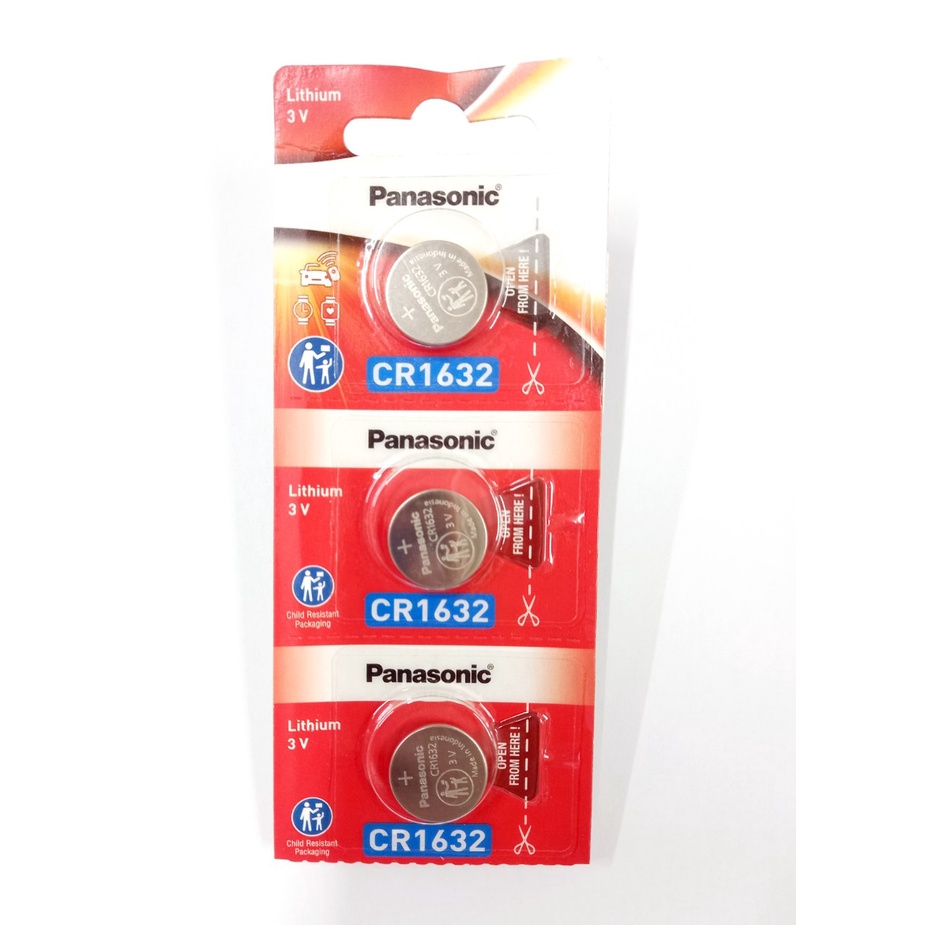 Pin Panasonic Lithium 3V CR1632 (Lẻ 1 Viên) | Shopee Việt Nam