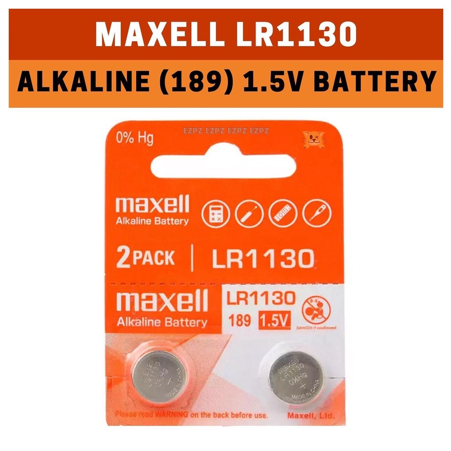 Vỉ 2 Viên Pin Maxell Chính Hãng LR1130 - 1.5V | Shopee Việt Nam