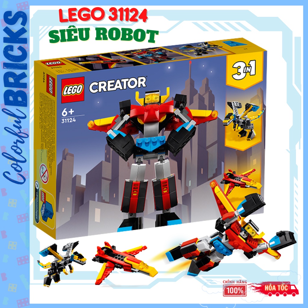 Lego 31124 - Siêu Robot (Super Robot) - Lego Creator 3in1 Chính hãng ...