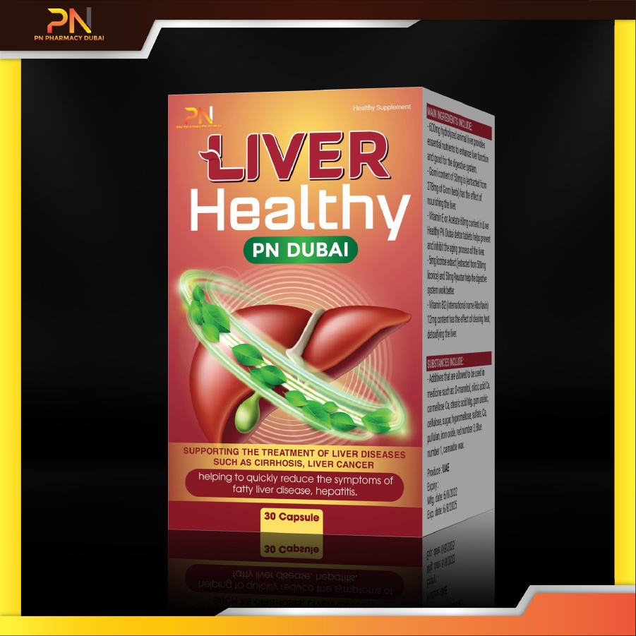 Viên Uống Bổ Gan Liver Healthy PN Dubai | Shopee Việt Nam