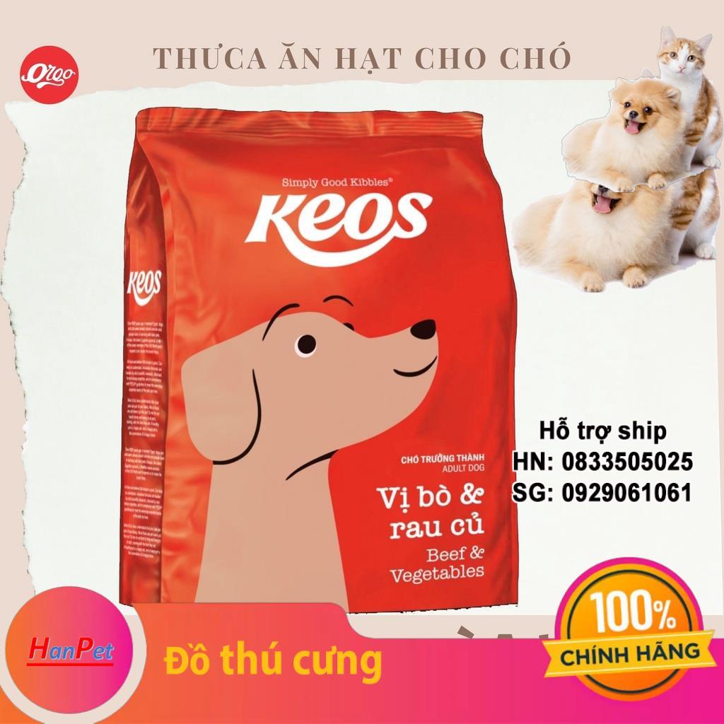 (Gói 400gr) Thức ăn dạng hạt KEOS (dành cho chó) ( 2loại) | Shopee Việt Nam