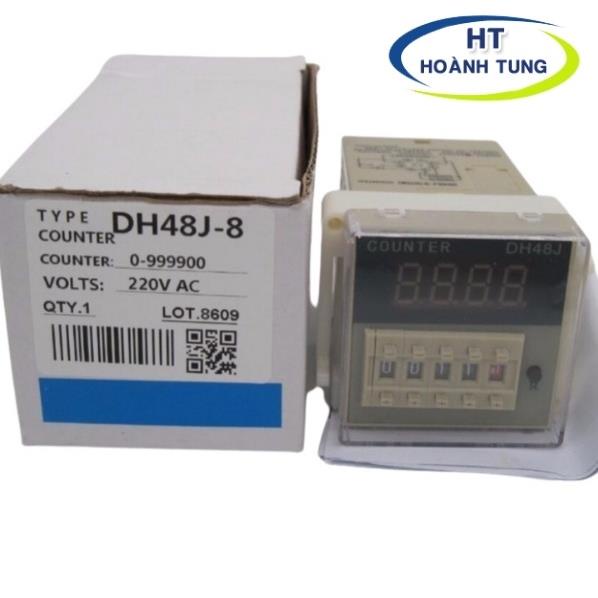 Counter DH48J-8 bộ đếm sản lượng kỹ thuật số màn hình led từ 1-999900 ...