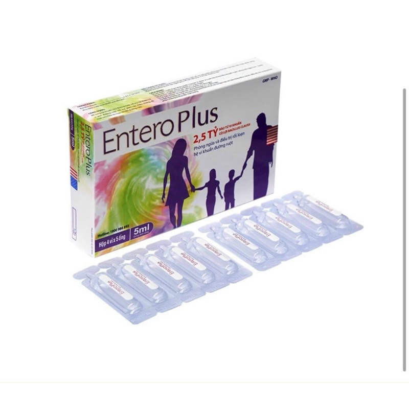 Men vi sinh Entero Plus - giúp cân bằng hệ vi sinh đường ruột Hộp 20 ...