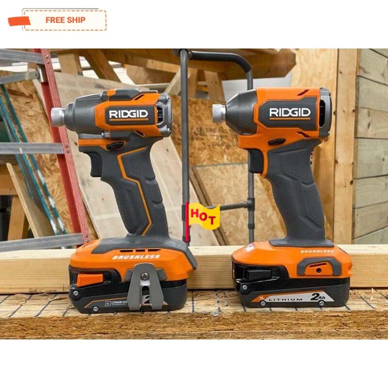 Máy vặn vít Mini 3 cấp chính lực Ridgid R872311 18V Sub-Compact ...