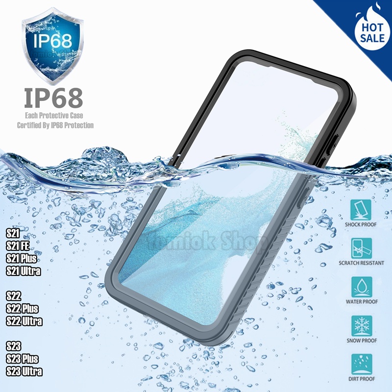 [SHELLBOX] Outdoor Sports IP68 Waterproof Phone Case chống nước Cover ...