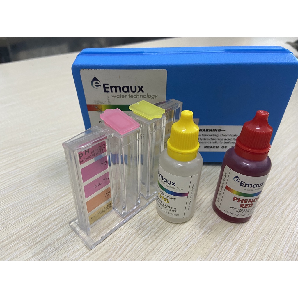 Bộ Test Clorine và pH nước Hồ bơi CE029 Emaux | Shopee Việt Nam