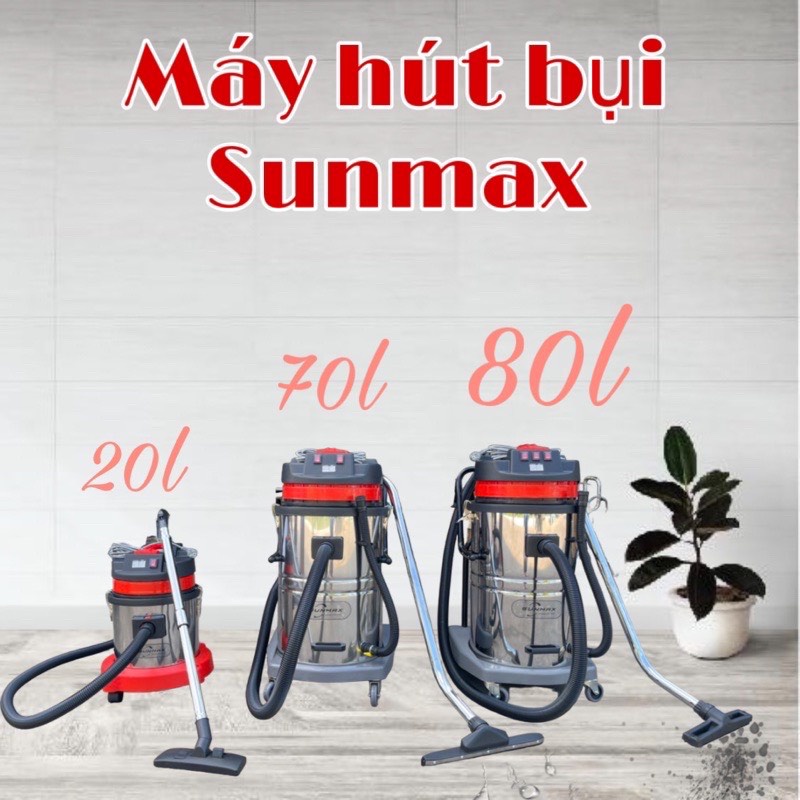 Máy hút bụi Công nghiệp Sunmax 70 Lít và 80 Lít | Shopee Việt Nam