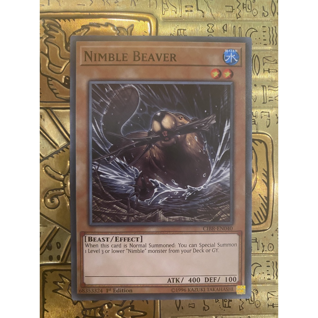 [Thẻ Bài Yugioh Chính Hãng] Nimble Beaver | Shopee Việt Nam