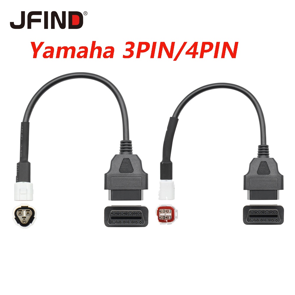 Cáp ChẩN ĐoáN LỗI ELM327 Yamaha 3PIN Sang 16PIN OBD2 OBD2 4Pin Sang ...