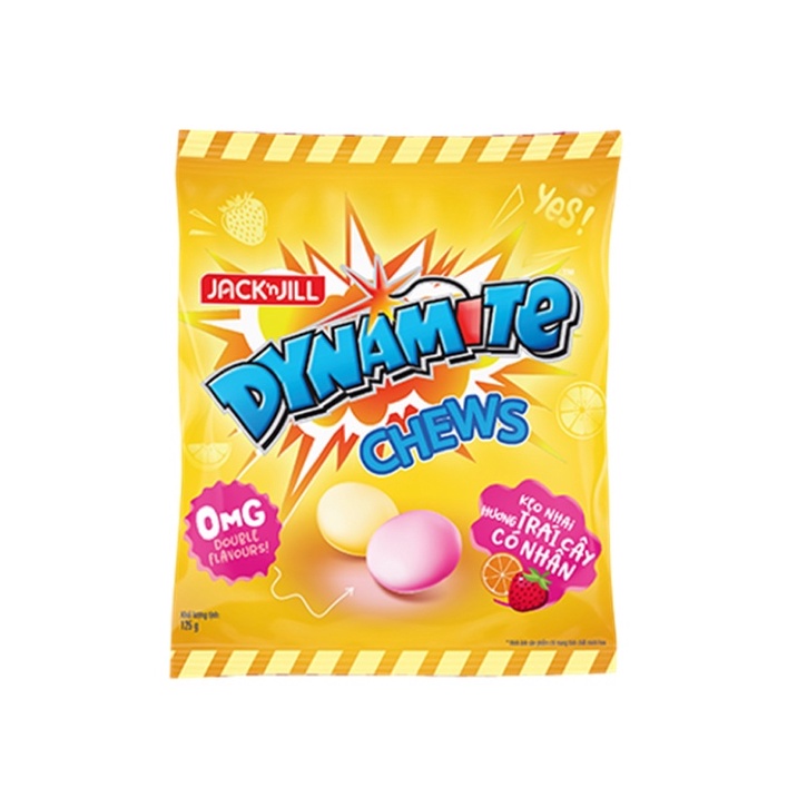 Kẹo Dynamite Chews, kẹo 3 viên (gói 125g) | Shopee Việt Nam
