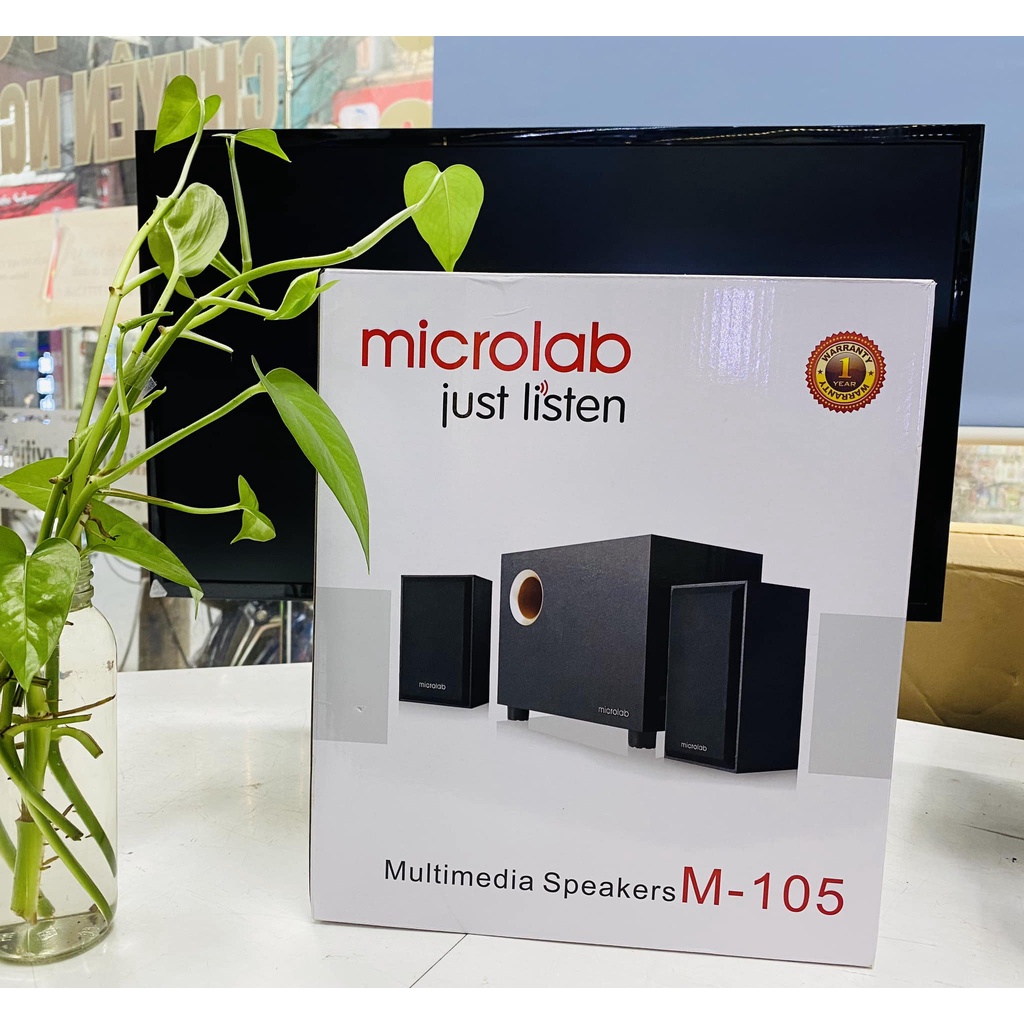 Loa vi tính, pc, laptop, loa Microlab M105 2.1_ Hàng Chính Hãng_Bảo ...