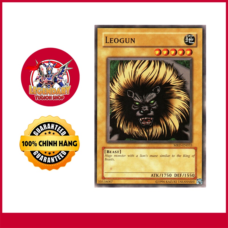 [Thẻ Bài Yugioh Chính Hãng] Leogun | Shopee Việt Nam