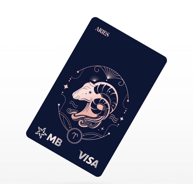 Thẻ VISA MBBANK Cung hoàng đạo | Shopee Việt Nam