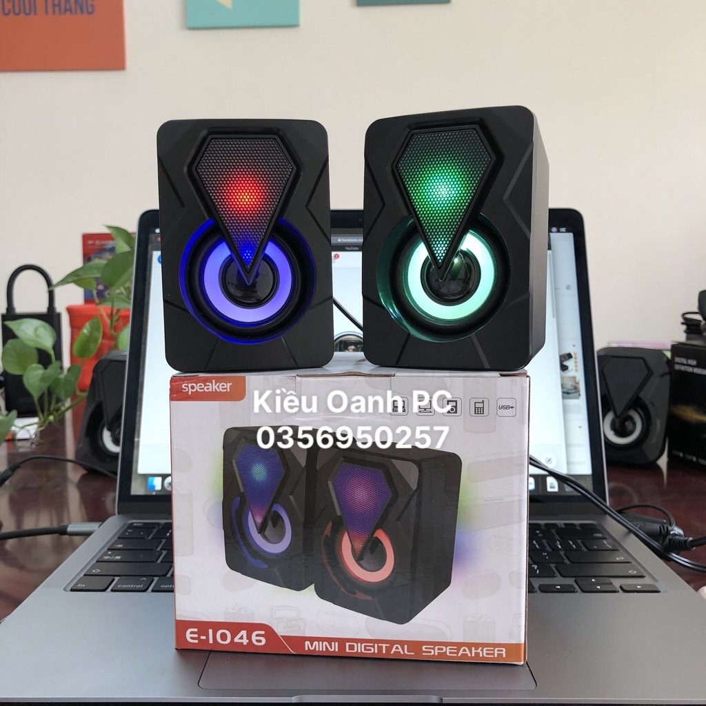 Loa Máy tính Mini 2.0 LeerFei YST-1046 | Y-9077 - Loa Vi tính để bàn X1 ...