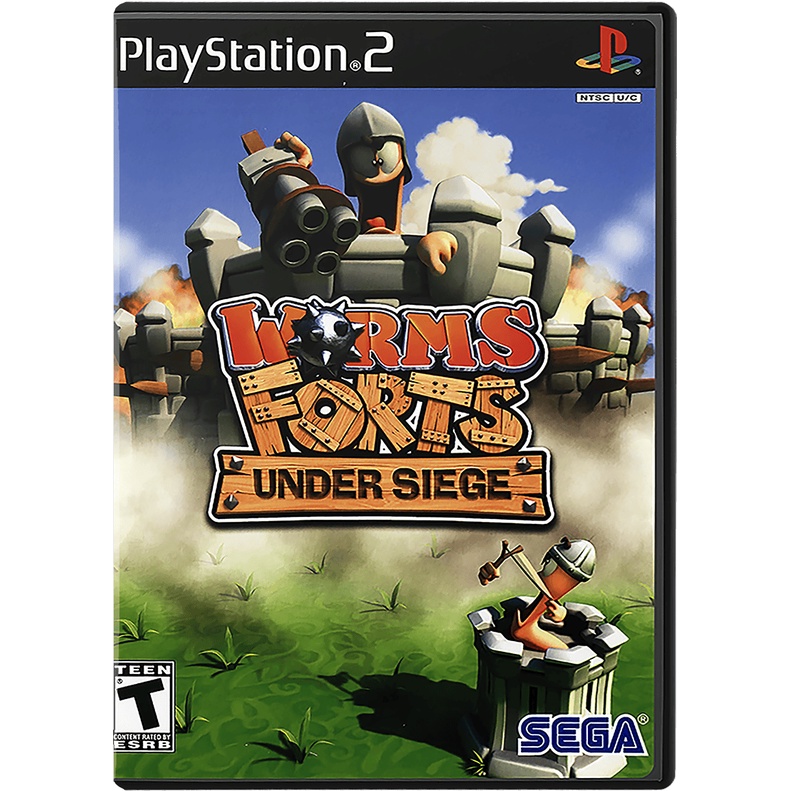 Worms Forts - Under Siege - Đĩa game PS2 | Shopee Việt Nam