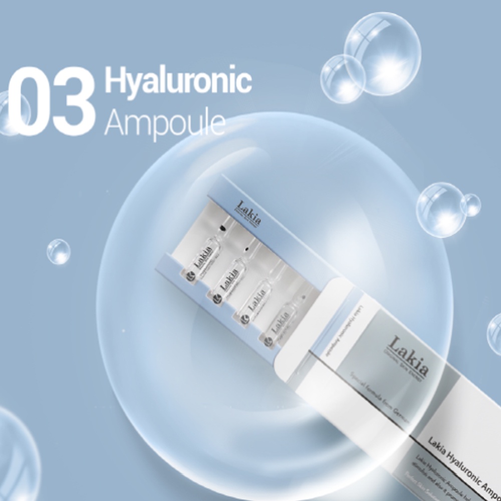 Set 10 Tinh Chất Lakia Hyaluronic Acid 2ml Dưỡng Ẩm Chống Khô Da ...