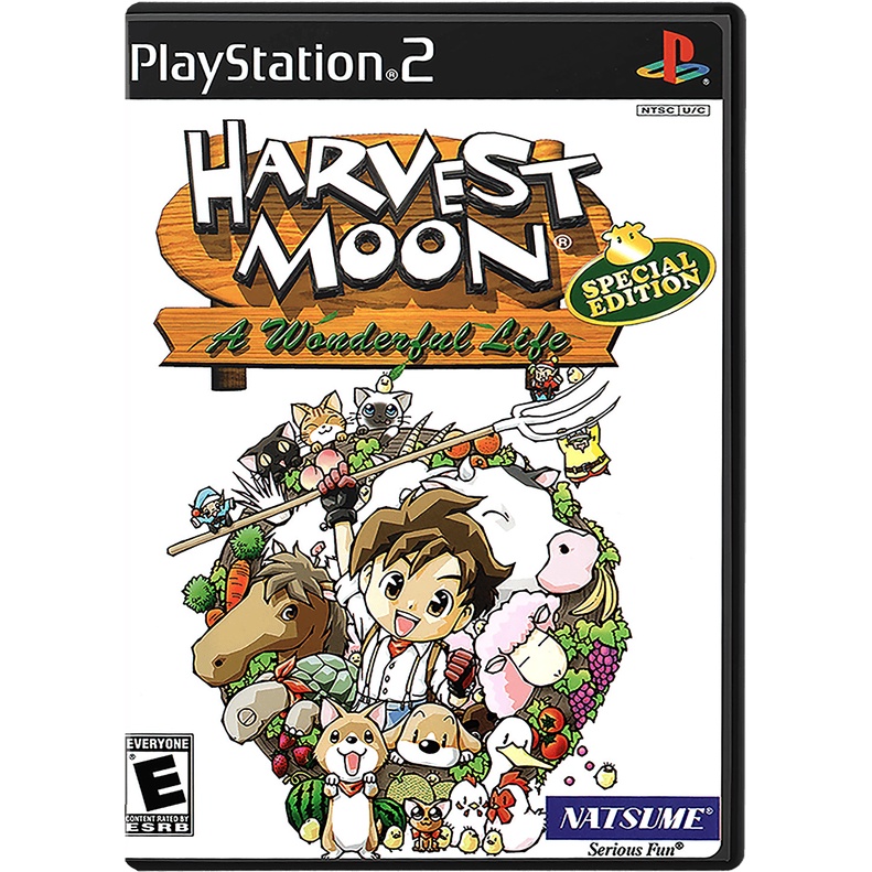 Harvest Moon - A Wonderful Life Special Edition - Đĩa game PS2 | Shopee ...