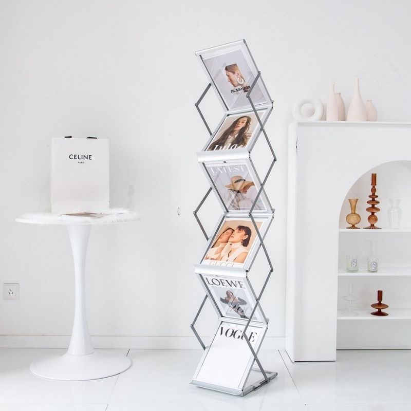 Kệ Ziczac Cao Cấp Đựng Tạp Chí Nhiều Tầng Xếp Gọn - Trang trí Phòng ...