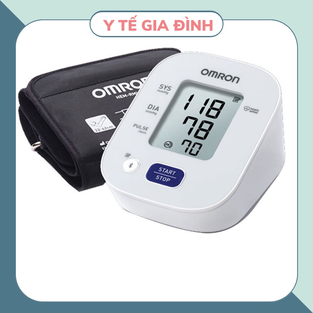 Máy Đo Huyết Áp Tự Động Omron Bluetooth HEM-7143T1 Thiết Kế Thông Minh Nhỏ Gọn Dễ Sử Dụng Màn ...