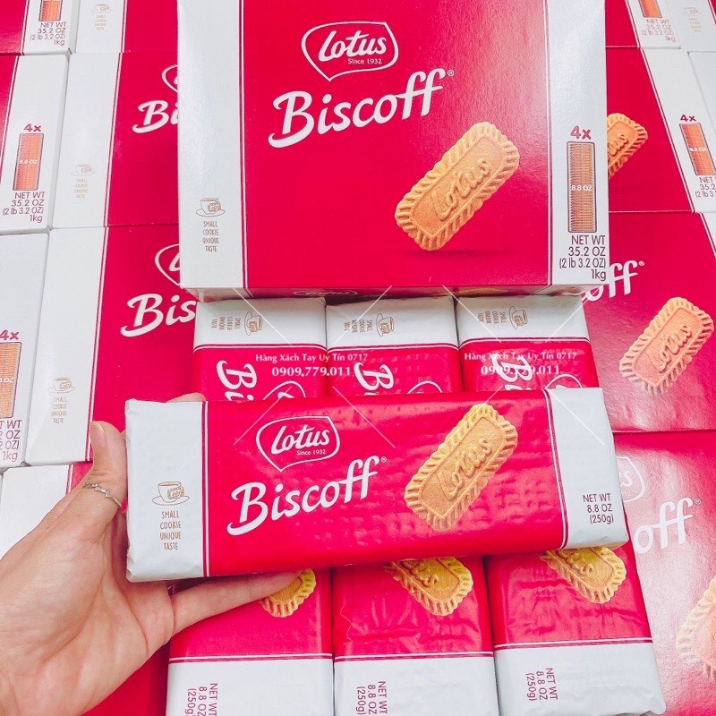 Bánh quy giòn Lotus Biscoff MỸ 1kg | Shopee Việt Nam