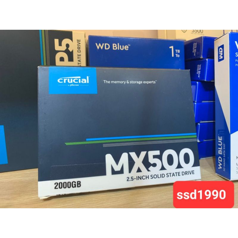 Ổ cứng SSD Crucial MX500 2TB 4TB 2.5inch SATA3 - bảo hành 60 tháng | Shopee Việt Nam