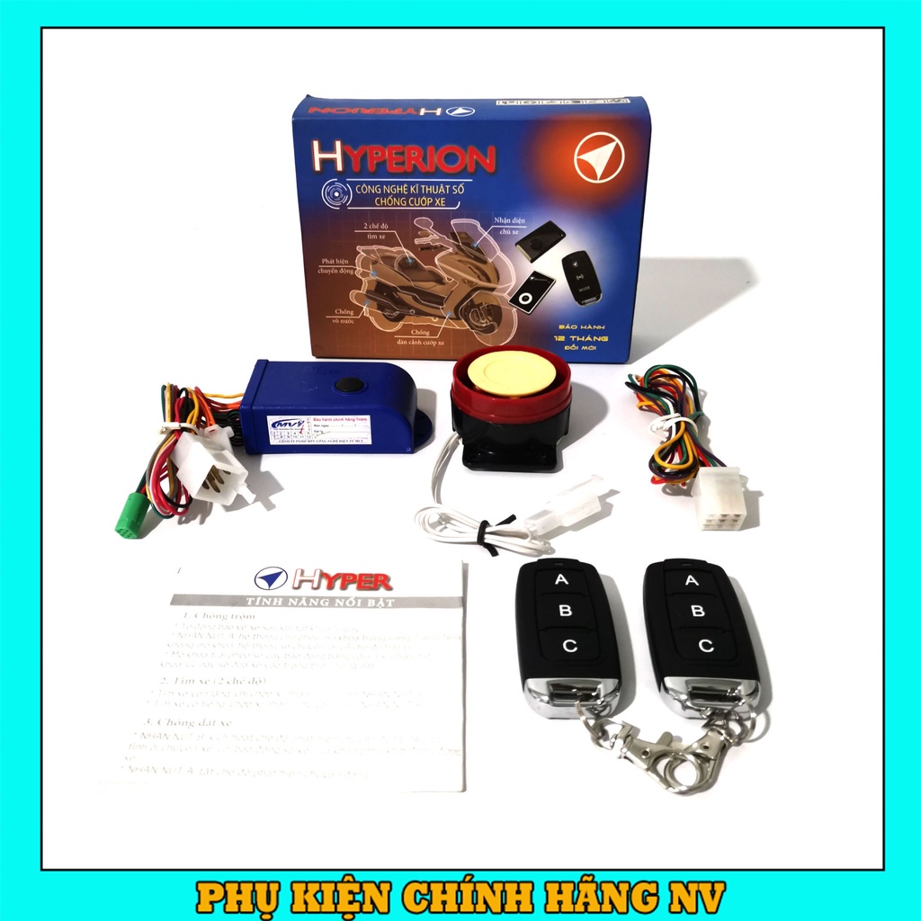 Khóa Chống Cướp, Chống Trộm Hyperion Smartkey - Bộ Điều Khiển Dùng Lắp ...
