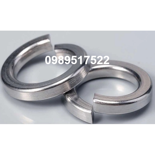 Long đen vênh, vòng đệm inox vênh M3,M4,M5,M6,M8,M10,M12 INOX 304 (100 ...