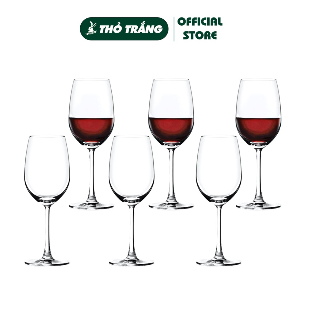 Bộ 6 Ly rượu vang Ocean 015R15 Cao Cấp Sang Trọng | Shopee Việt Nam