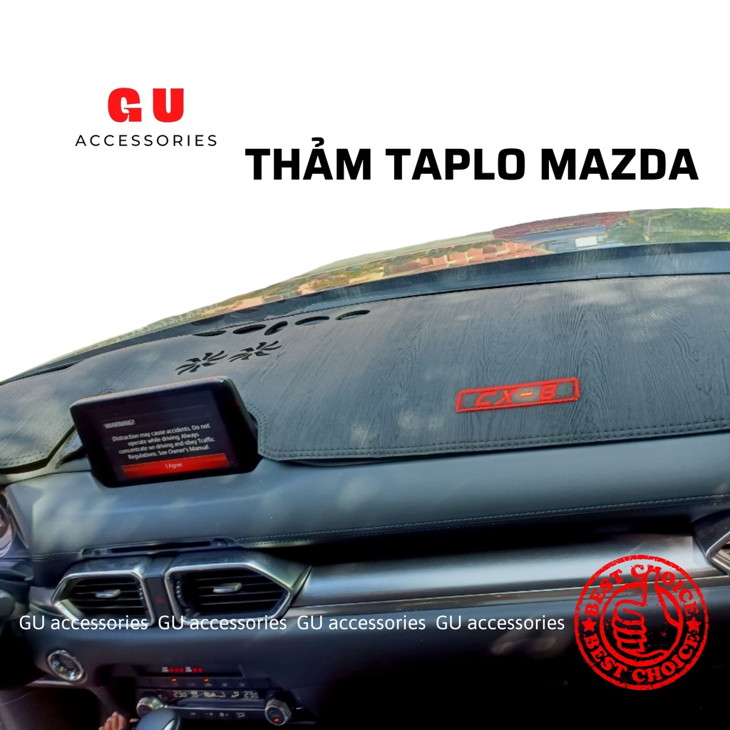 Thảm taplo xe ô tô MAZDA CX3 CX5 CX8 CX30 các phiên bản chất liệu sang ...
