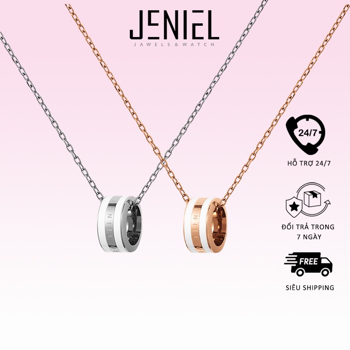 Dây Chuyền Daniel Wellington Emalie Necklace Rose Gold DW Chính Hãng ...