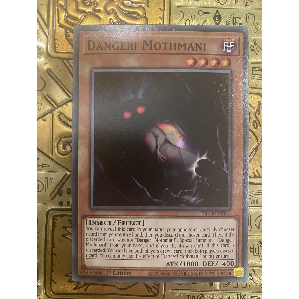[Thẻ Bài Yugioh Chính Hãng] Danger! Mothman! | Shopee Việt Nam