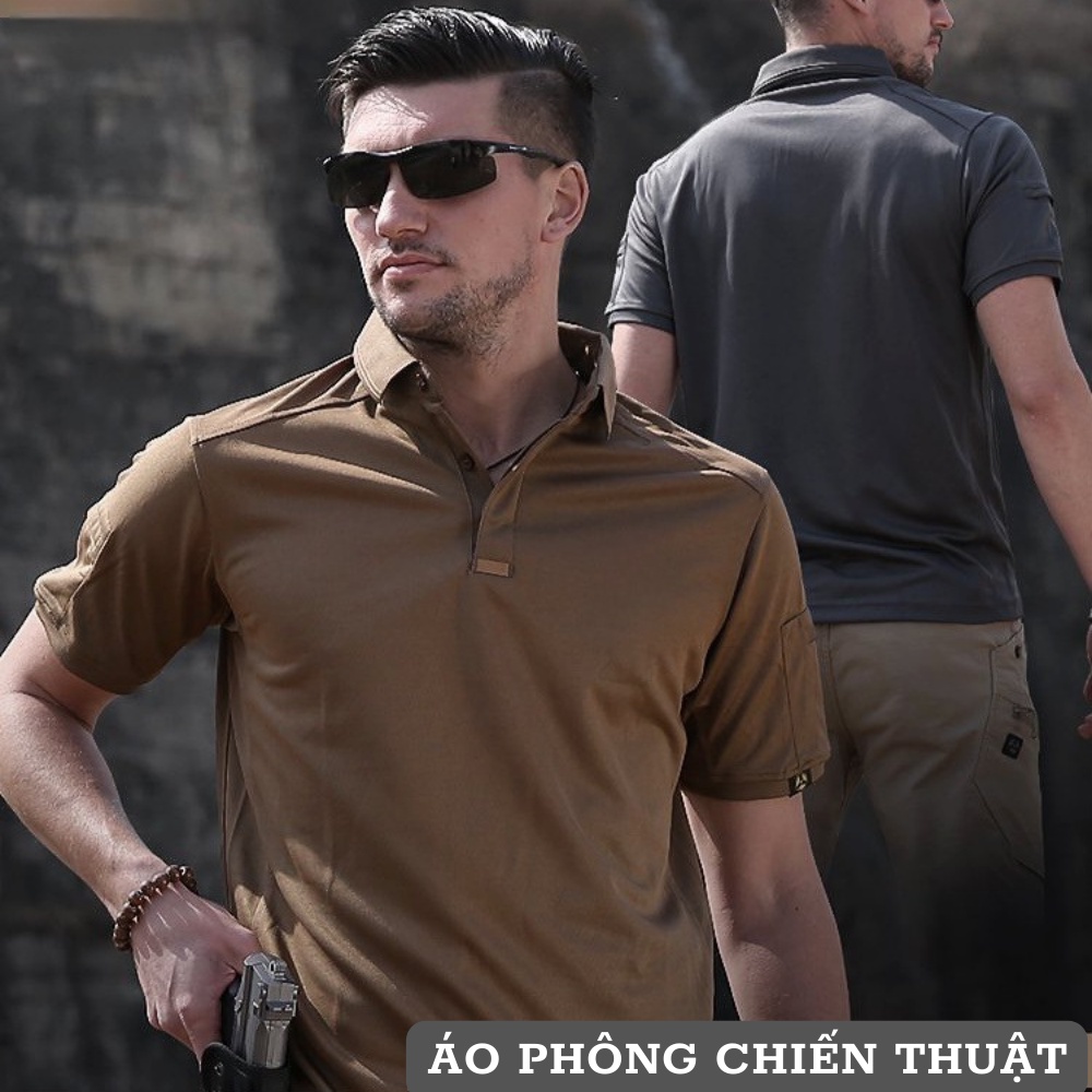 Áo Phông Chiến Thuật, Áo Polo Nam Tay Ngắn Kiểu Dáng Tactical | Shopee ...