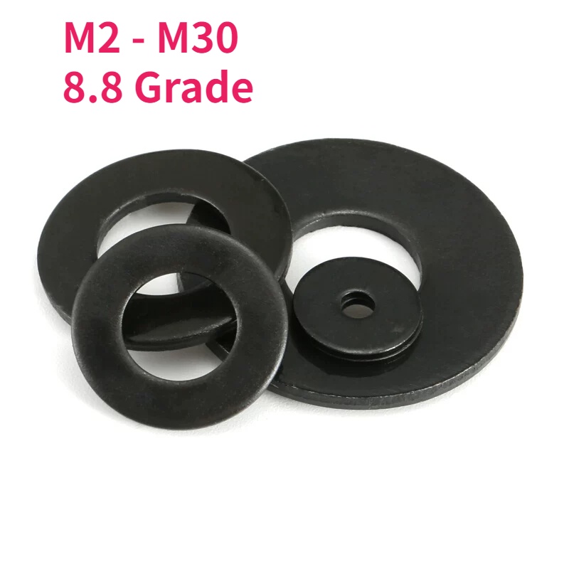 Vòng Đệm Bằng Thép Carbon M2 M2.5 M3 M4 M5 M6 M8 M10 M12 M14 M16 M18 M20 M22 M24 M27 M30 8.8 ...