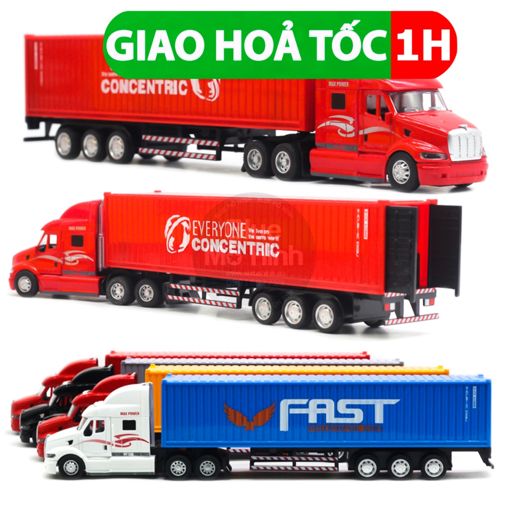 Đồ chơi xe container đầu xe bằng kim loại – Fast | Shopee Việt Nam