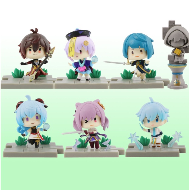 (HỎA TỐC HCM) Mô hình Figure Genshin anime chibi nhân vật Diluc ...