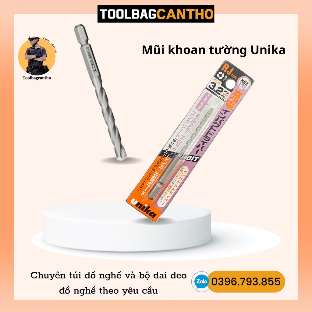 Mũi khoan tường Unika RJ chân lục giác | Shopee Việt Nam