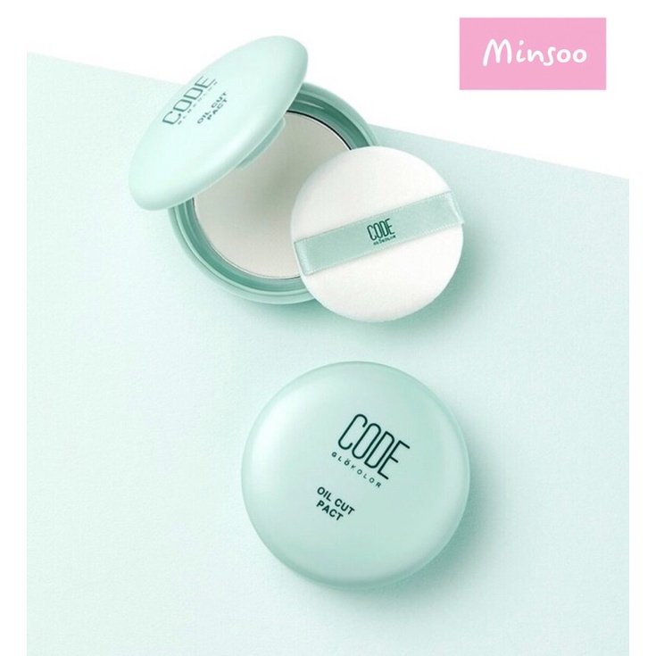 (Có bill) Phấn phủ kiềm dầu CODE Oil Cut Pact (9g) | Shopee Việt Nam