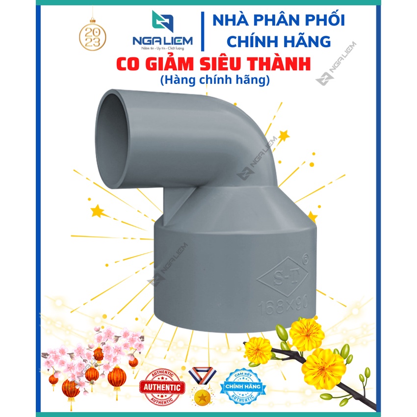 Co Giảm Nhựa PVC Siêu Thành (Co 27/21, Co 34/21, Co 34/21, Co 42/21mm ...