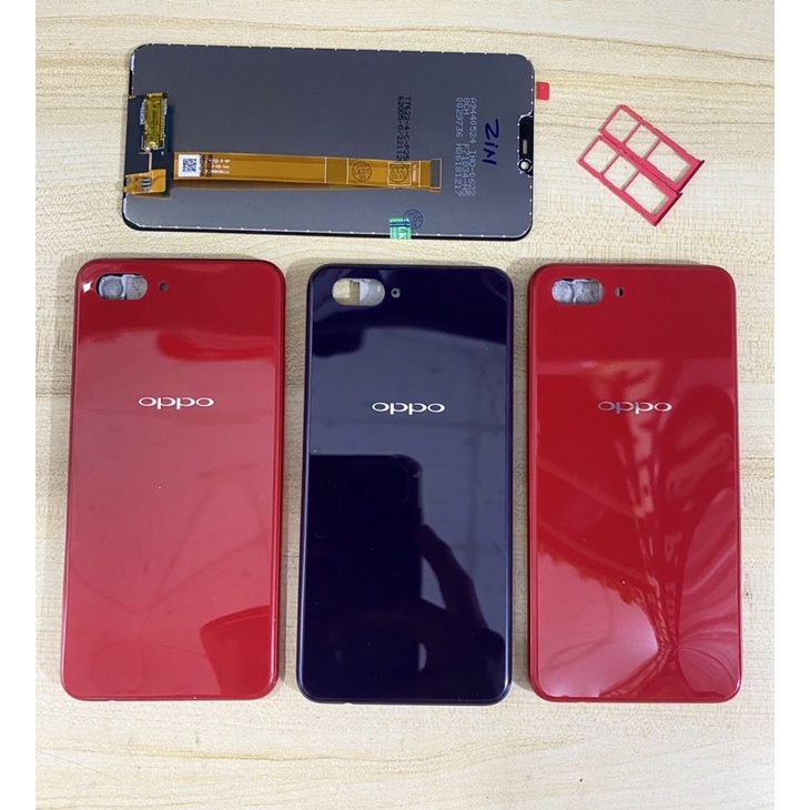 Combo Bộ Vỏ + Màn Hình Oppo A3s ( Lổ Sim Trên ) Tặng Kèm Khay Sim ...