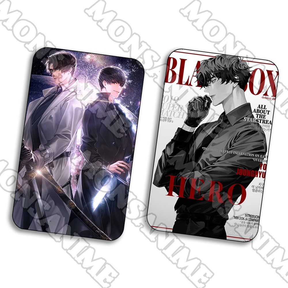 Ảnh card bo góc in hình TOÀN CHÍ ĐỘC GIẢ ver NGÂN HÀ manhua thẻ bo viền ...