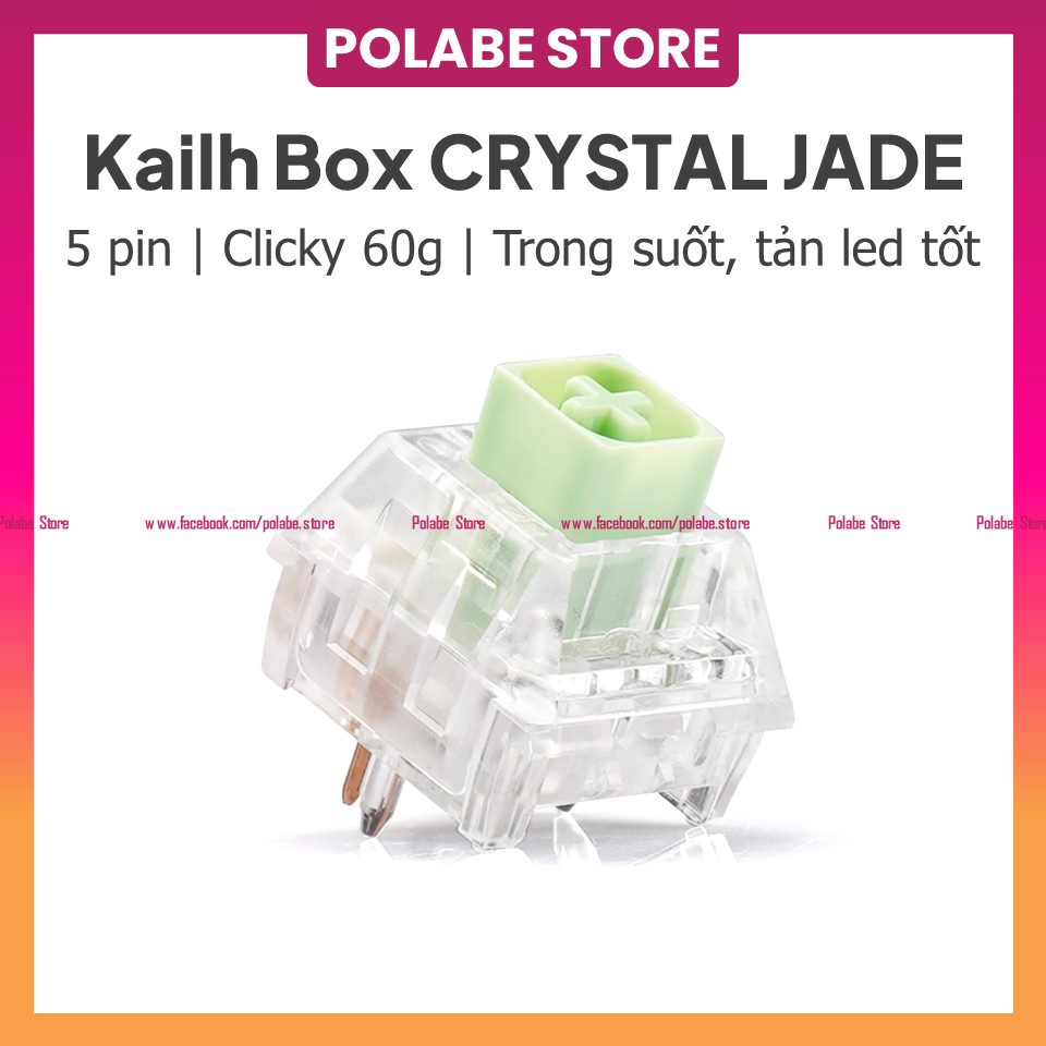 Kailh Box Jade Kailh Box Navy clicky Switch Kailh Box White Owl Crystal ...