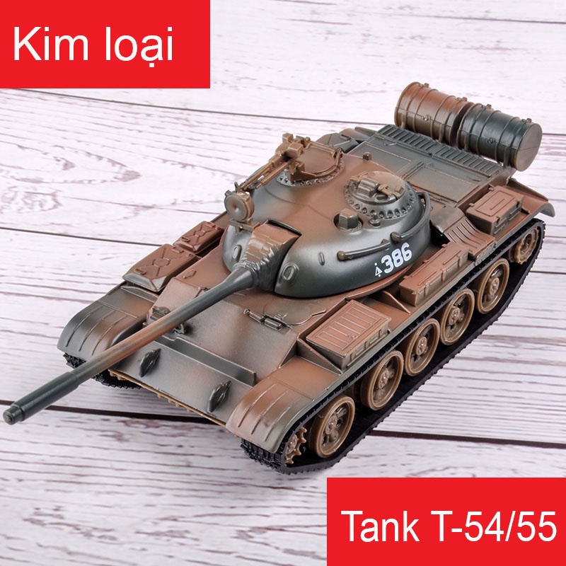 Mô hình Xe Tăng T54/55 Kim Loại | Shopee Việt Nam