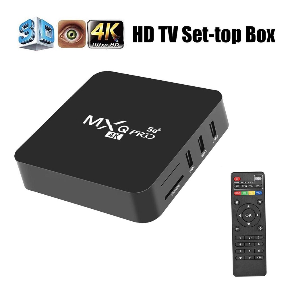 Androi TV Box MXQ 4K Pro /TX3 Mini Chipset xịn Tích hợp FPT Play - Biến ...