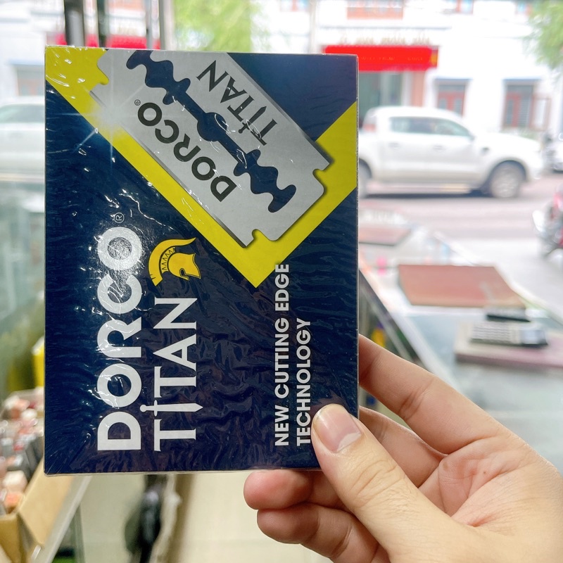 Dao lam Dorco Titan Hộp 100 lưỡi | Shopee Việt Nam