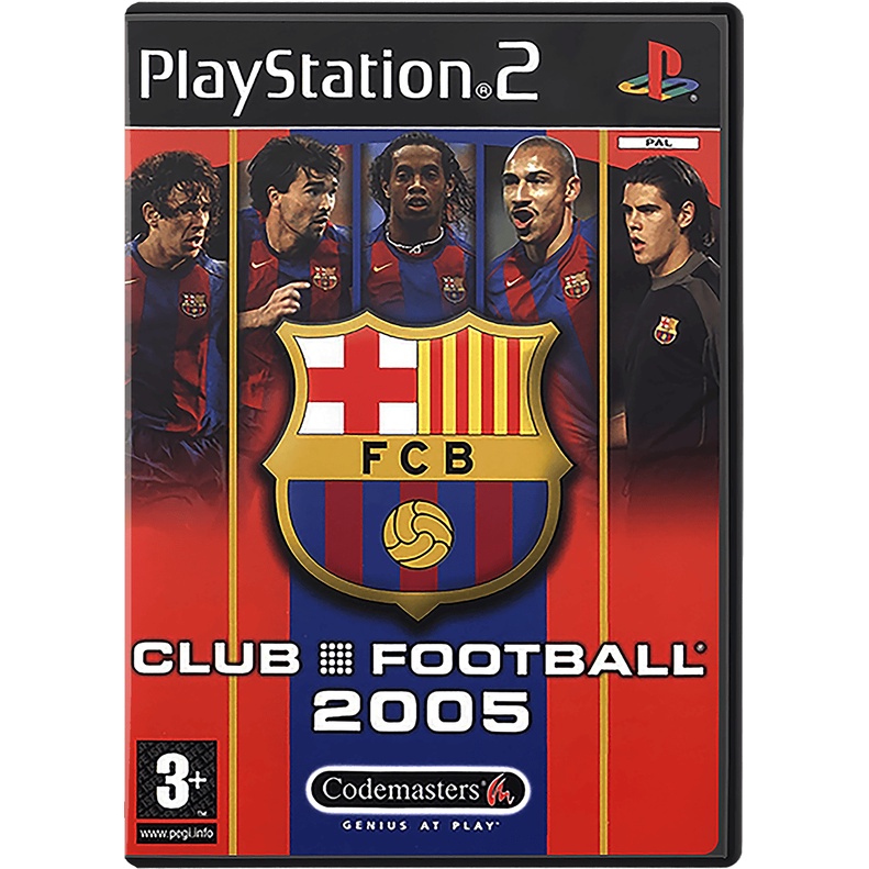 Club Football 2005 - FC Barcelona - Đĩa game PS2 | Shopee Việt Nam