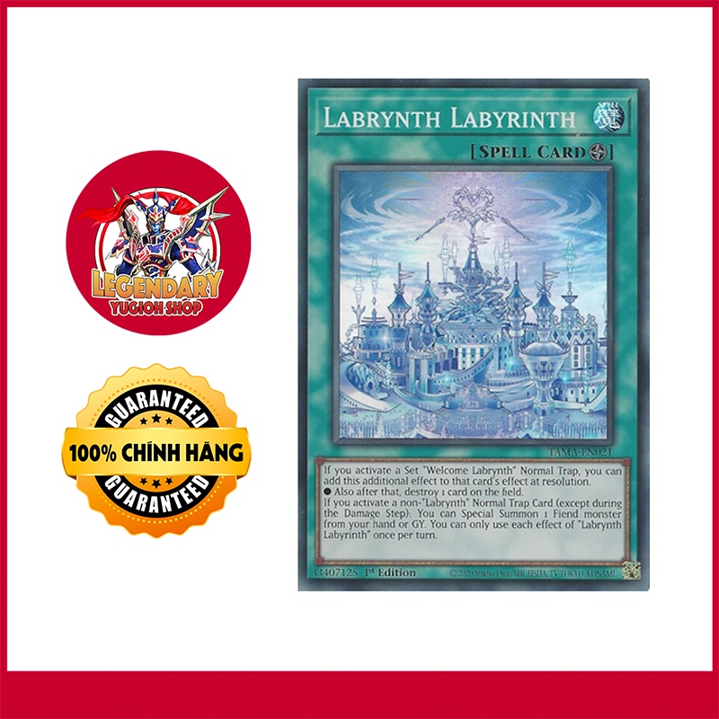 [Thẻ Bài Yugioh Chính Hãng] Labrynth Labyrinth | Shopee Việt Nam
