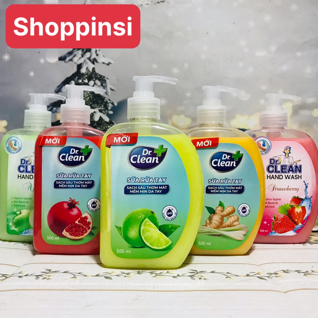Nước rửa tay Dr.Clean 500ml | Shopee Việt Nam