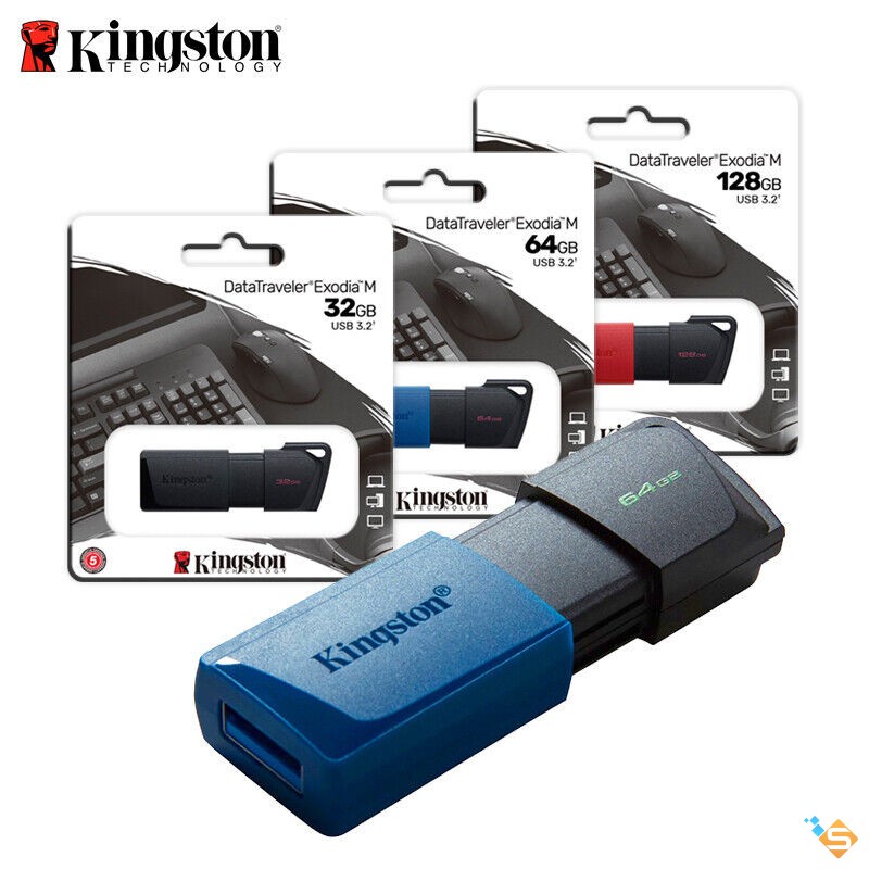 USB Kingston Flash DataTraveler® Exodia™ M DTXM 32GB / 64GB / 128GB đọc ...
