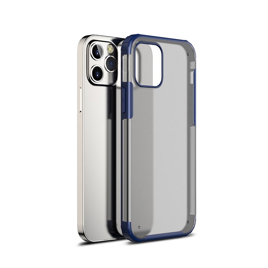 Ốp Lưng Nhám Chống Vân Tay JINYA ARMOR CLEAR Dành Cho iPhone 12 Promax ...